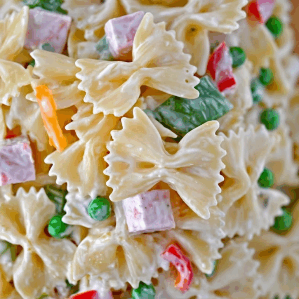 Bow Tie Pasta Salad – Creamy and Easy Recipe (2025) - Yummy Temple