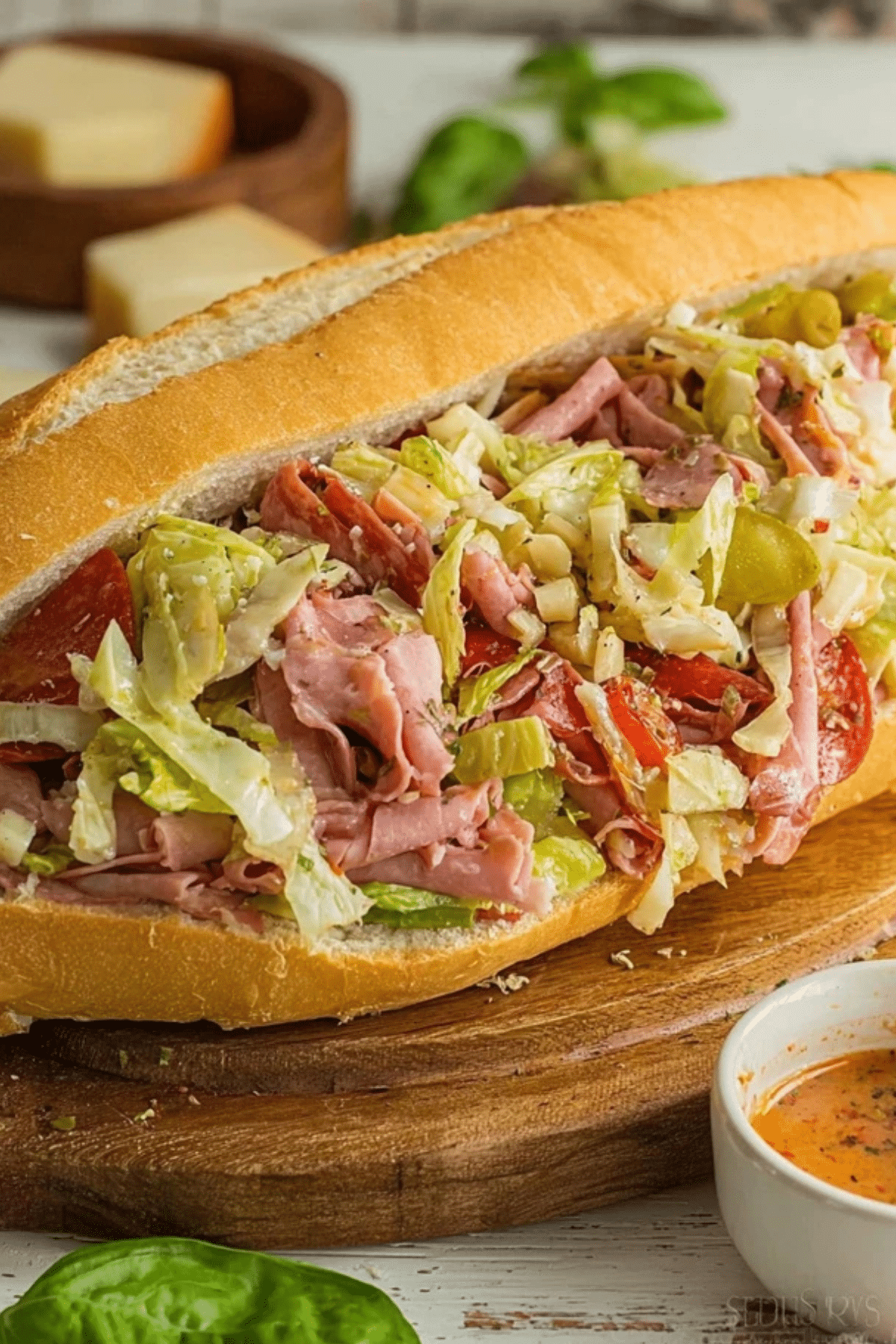 Chopped Italian Sandwich: Viral & Easy Recipe - Yummy Temple