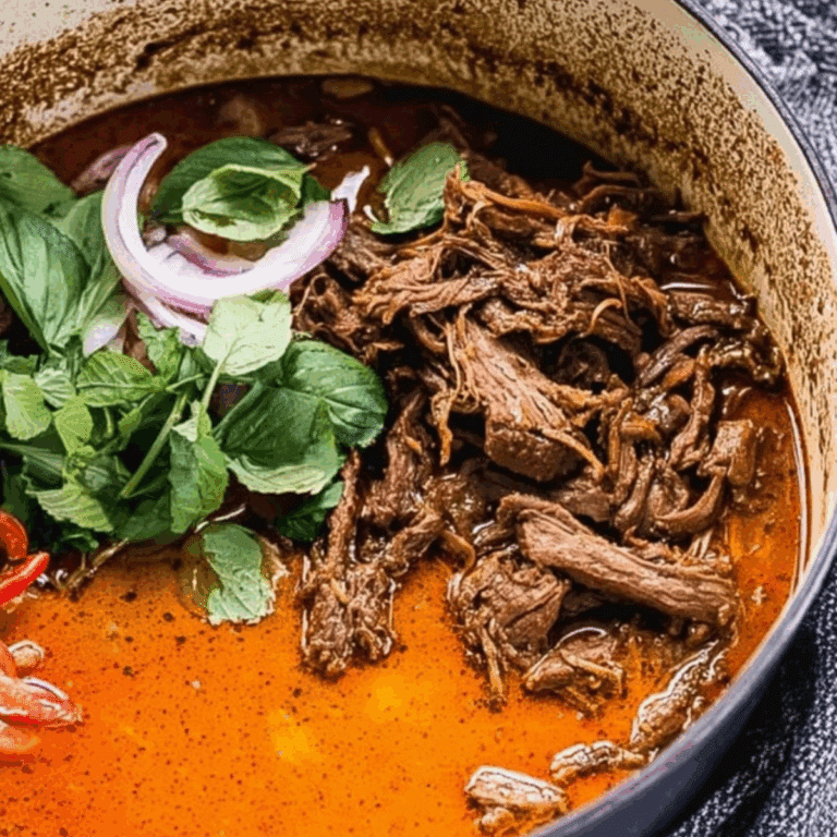 Coconut Red Curry Drip Beef – Easy & Flavorful Recipe - Yummy Temple
