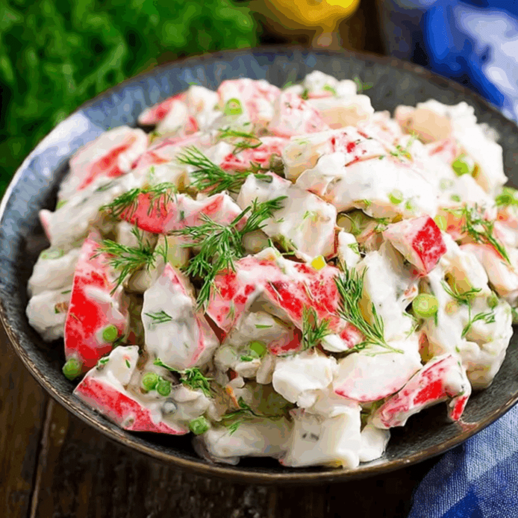 Crab Salad Recipe – Quick & Delicious Seafood Salad - Yummy Temple