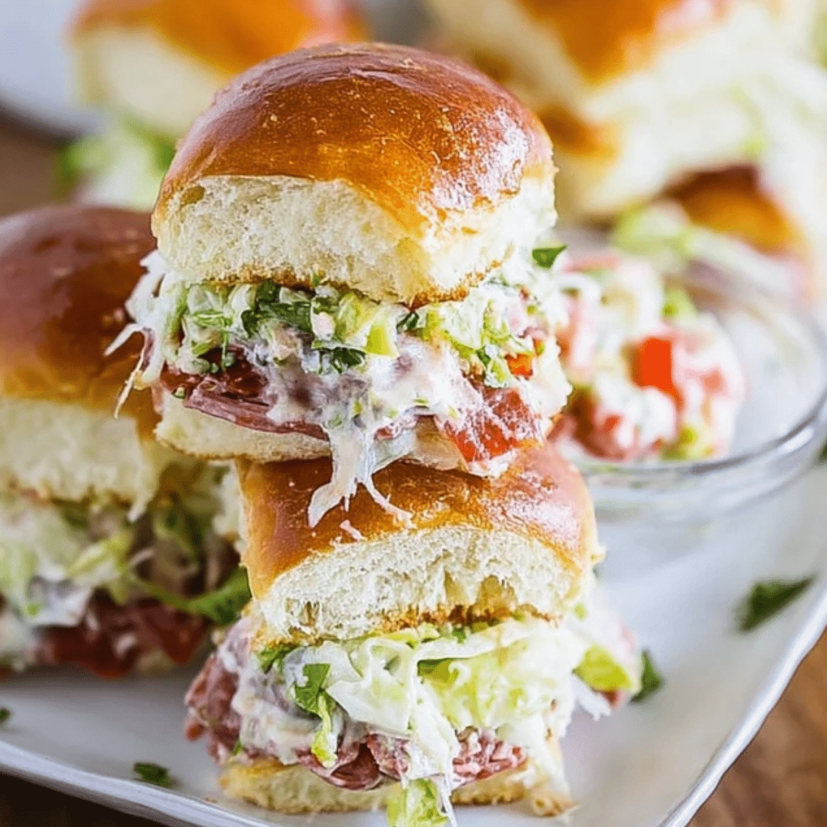 Italian Grinder Sliders: Tasty Mini Sandwiches (No Bake) - Yummy Temple
