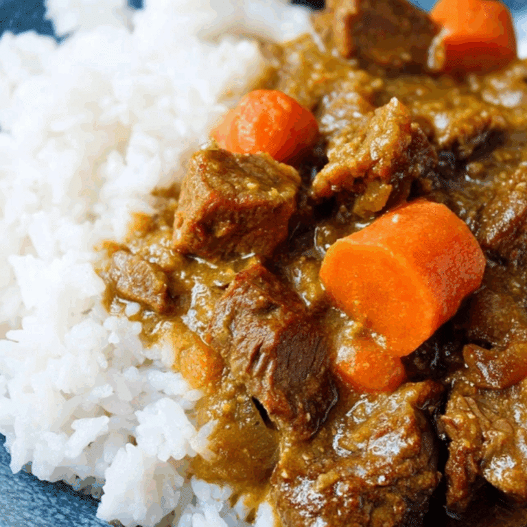 Slow Cooker Coconut Curry Beef Stew – Best Comfort Recipe - Yummy Temple