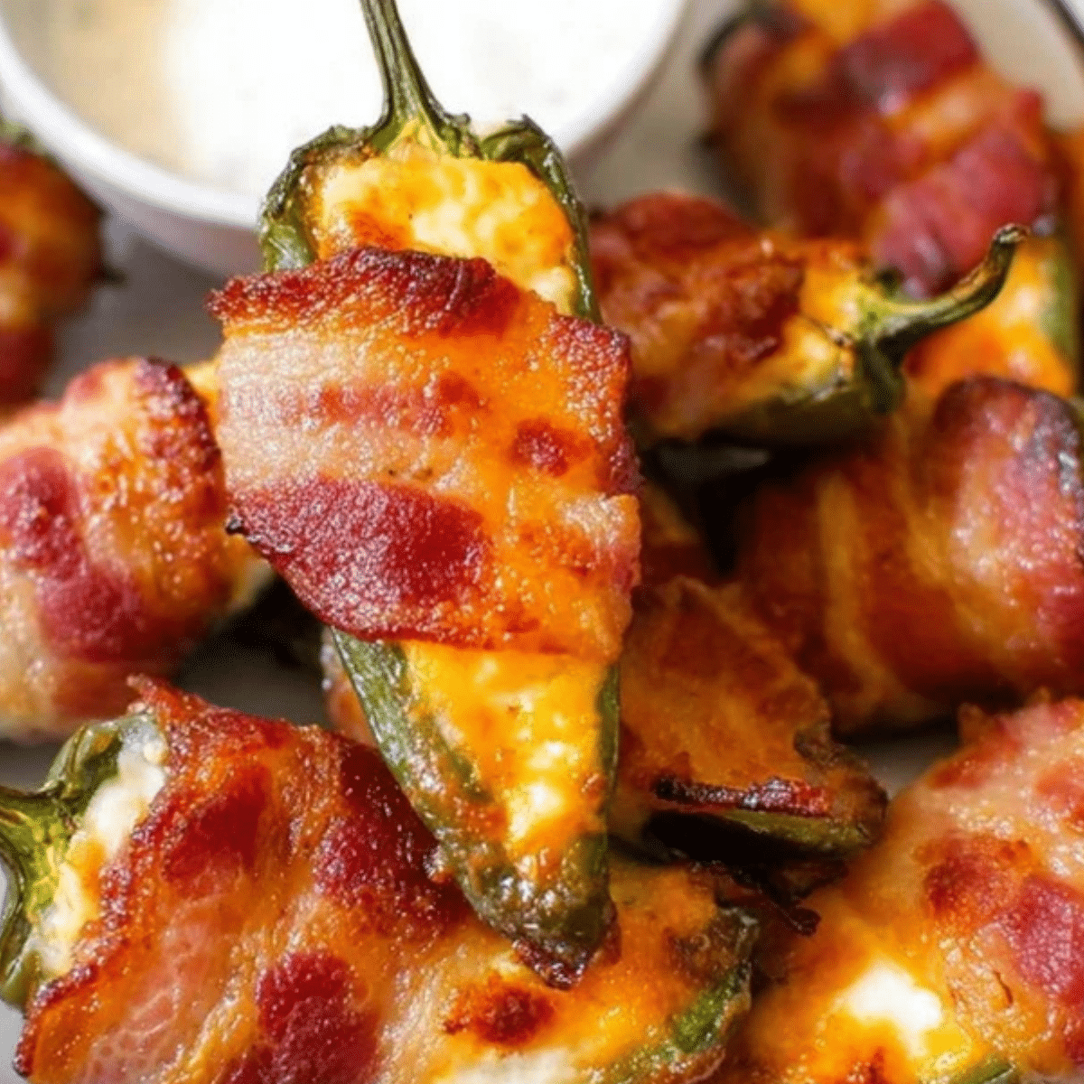 Bacon Wrapped Jalapeno Poppers: A Spicy, Creamy, and Crispy Delight - Yummy Temple