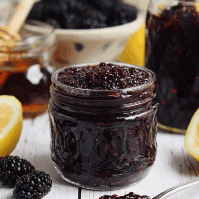 Blackberry Vanilla Bourbon Jam Recipe: 5 Ingredients, Easy & Delicious ...