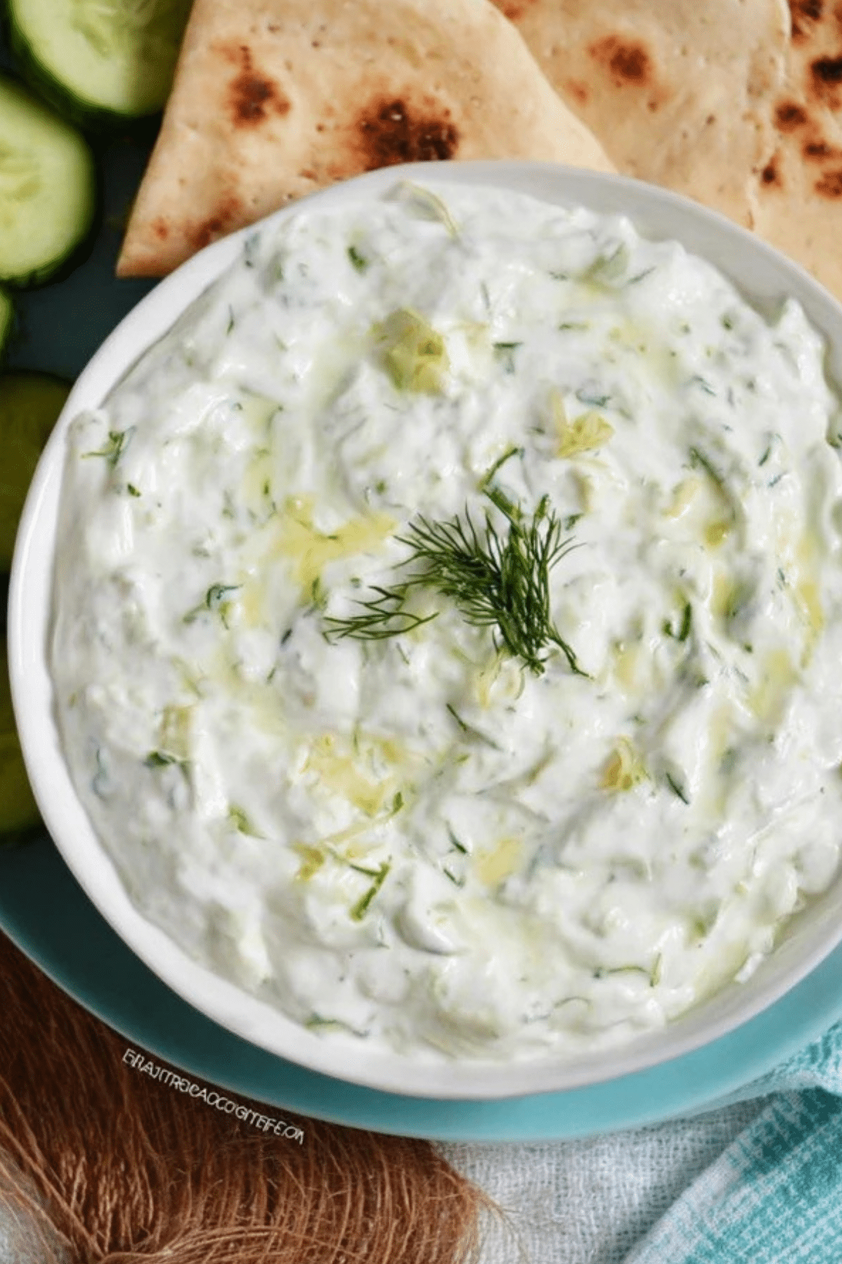 Homemade Tzatziki - Yummy Temple