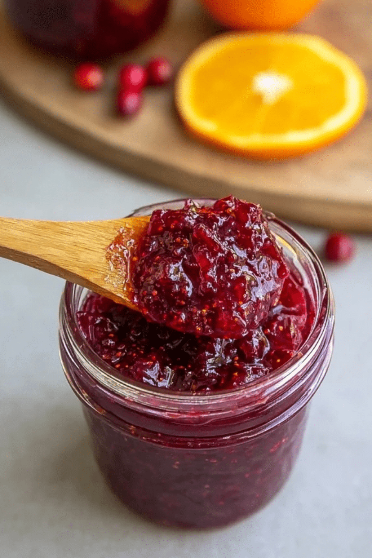 Cranberry Orange Jam Recipe - Yummy Temple