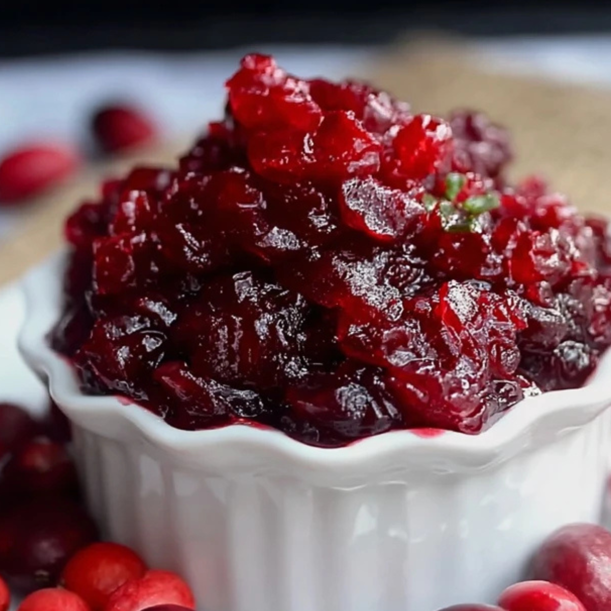 Cranberry Relish – Best Ever Recipe - Yummy Temple