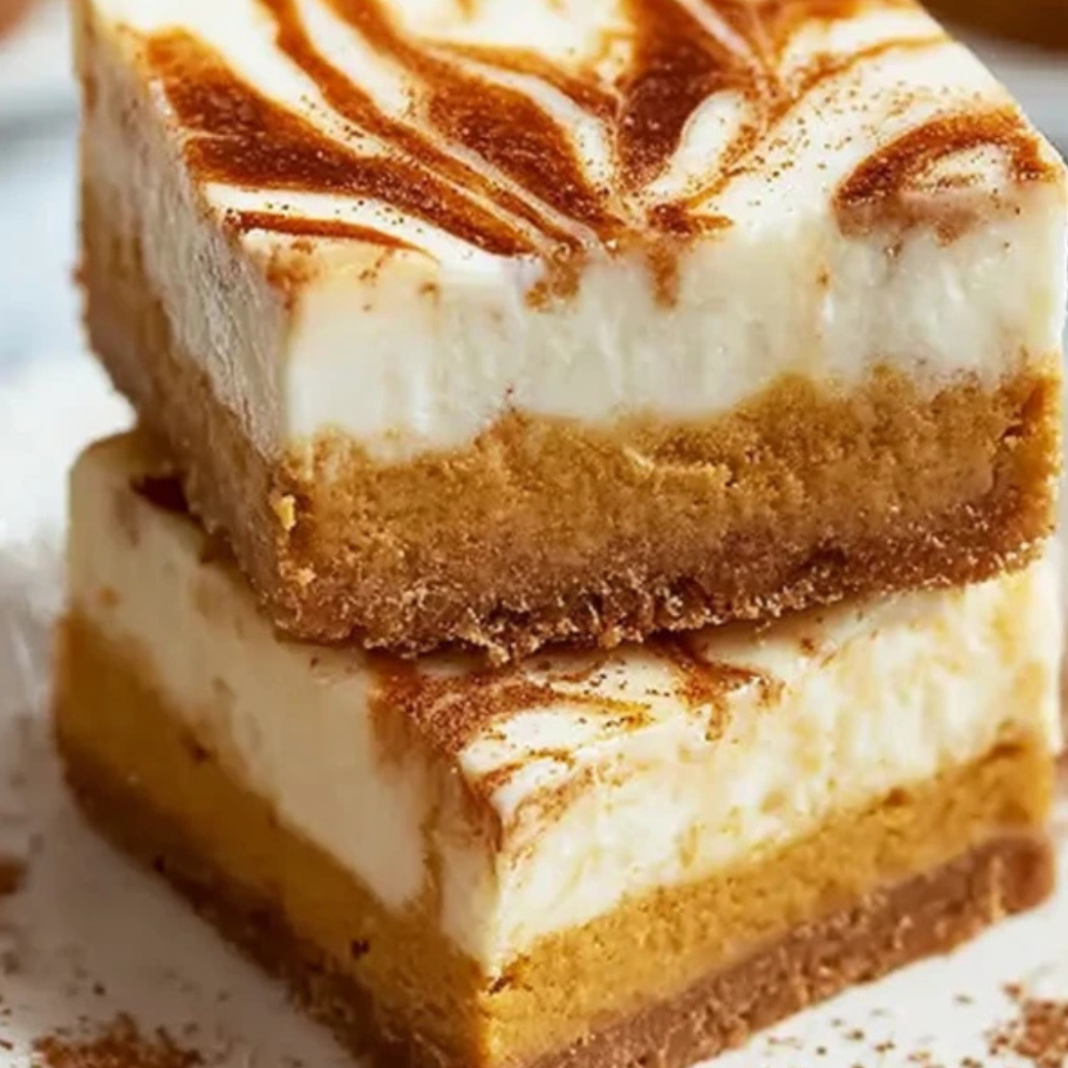 Pumpkin Spice Cheesecake Bars – Best Fall Dessert - Yummy Temple