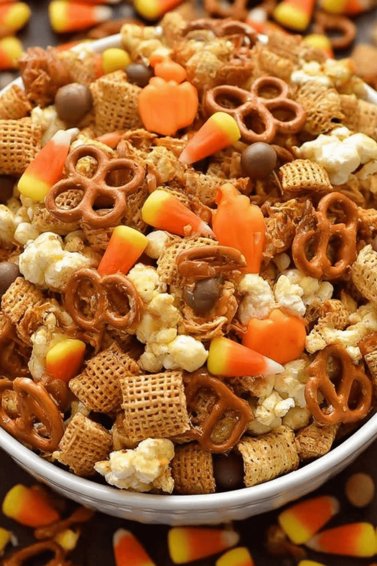 Scarecrow Crunch Snack Mix Recipe - Easy & Delicious - Yummy Temple
