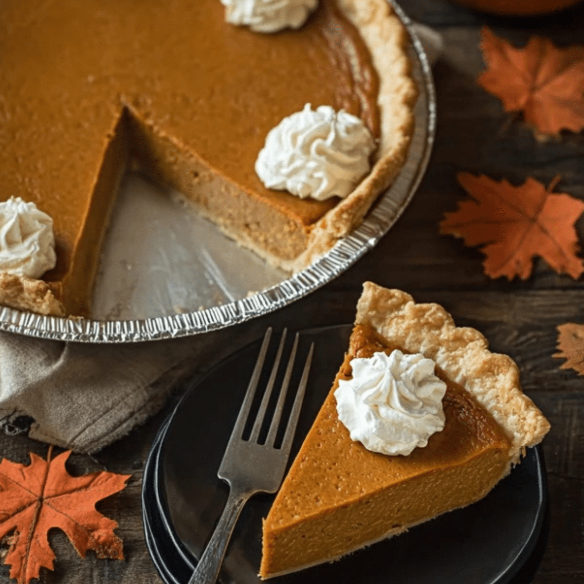 Thanksgiving Pumpkin Pie Recipe - Yummy Temple