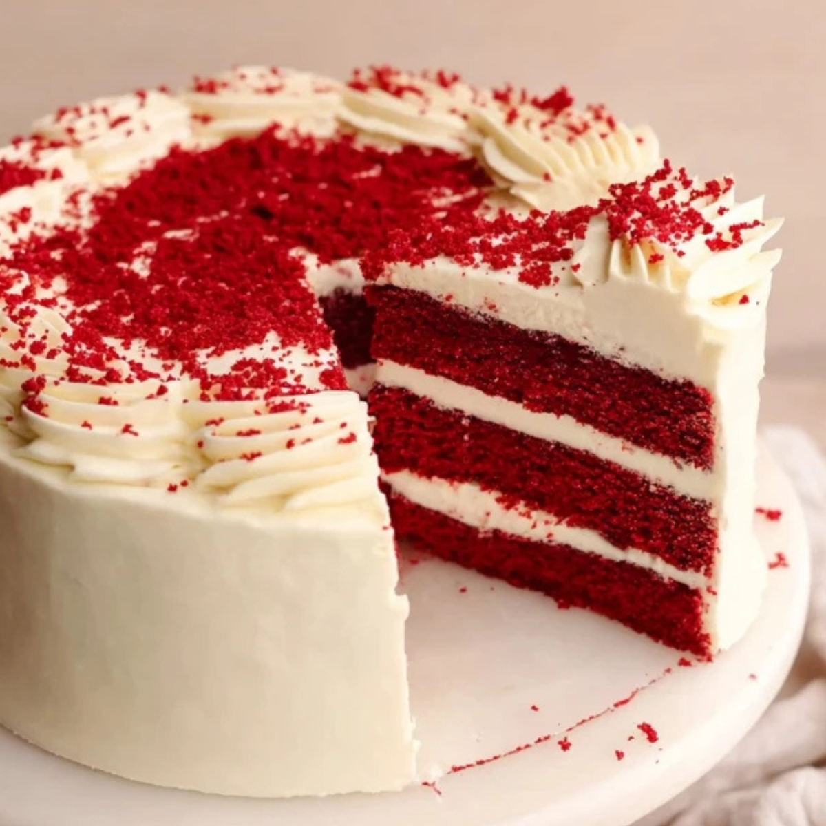 Best Red Velvet Cake Recipe – Soft, Moist, & Easy! - Yummy Temple