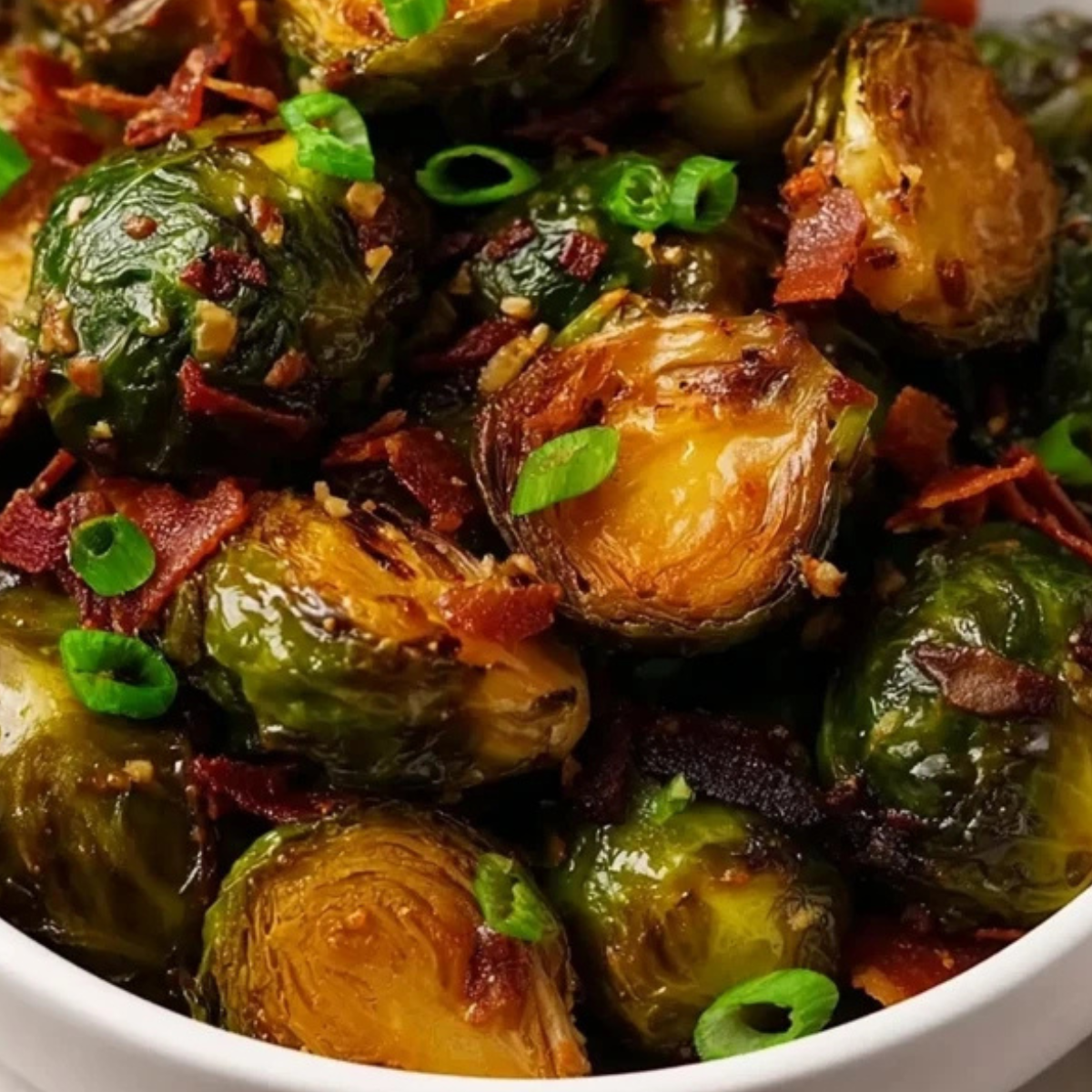 Longhorn Brussels Sprouts – Easy Crispy Side Dish - Yummy Temple
