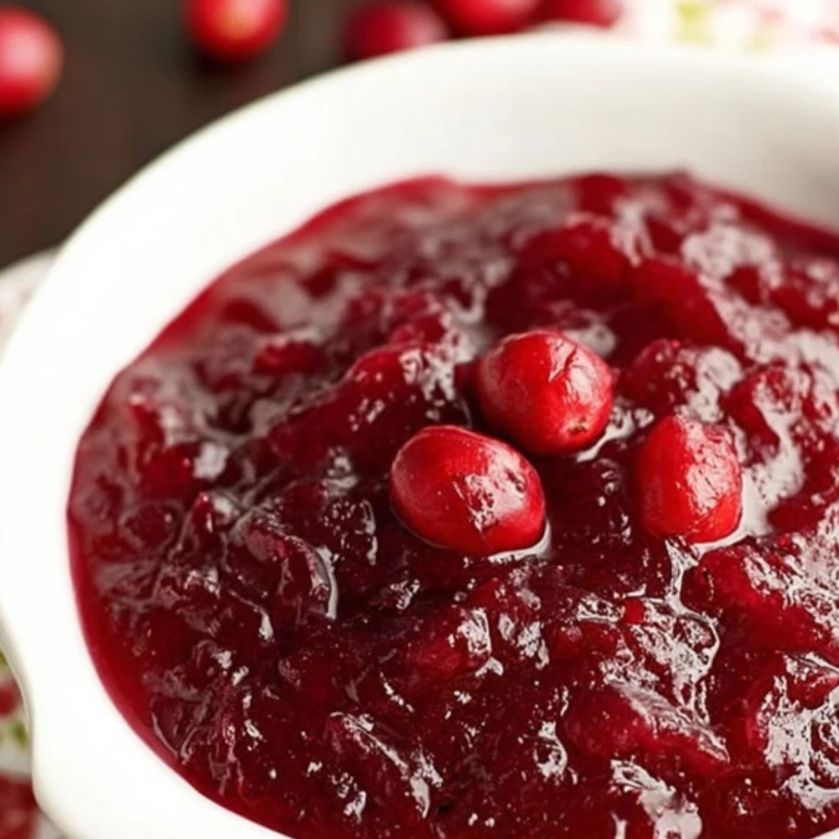 Luscious Homemade Cranberry Sauce | Best Recipe - Yummy Temple