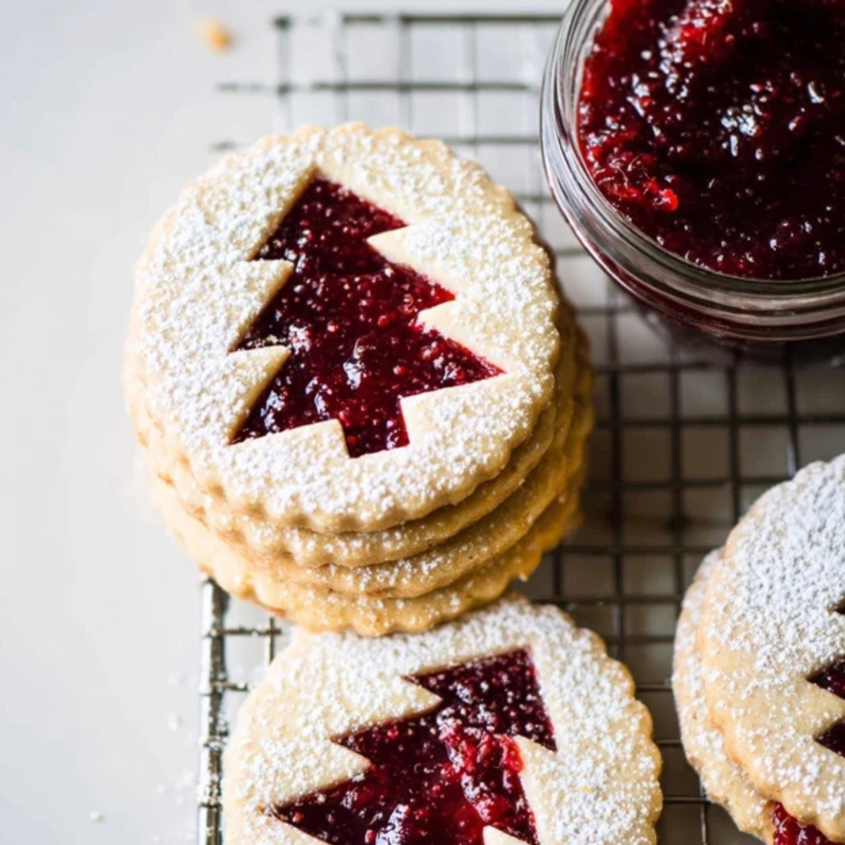 Raspberry Linzer Cookies – Easy Festive Favorite - Yummy Temple