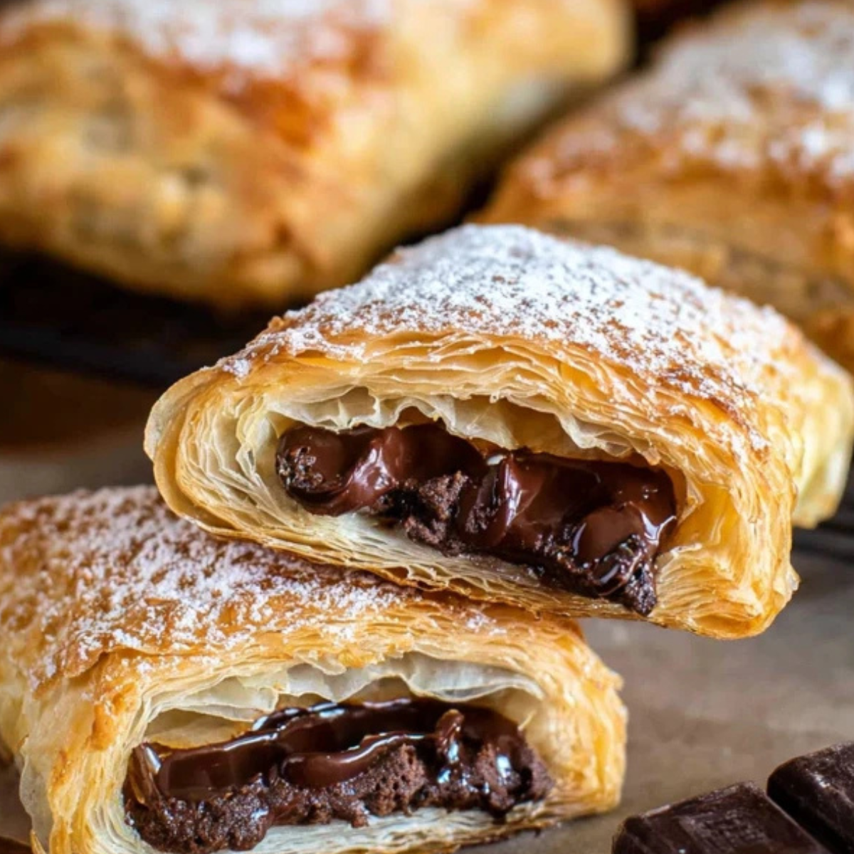 Chocolate Puff Pastry – Best Easy Treat - Yummy Temple