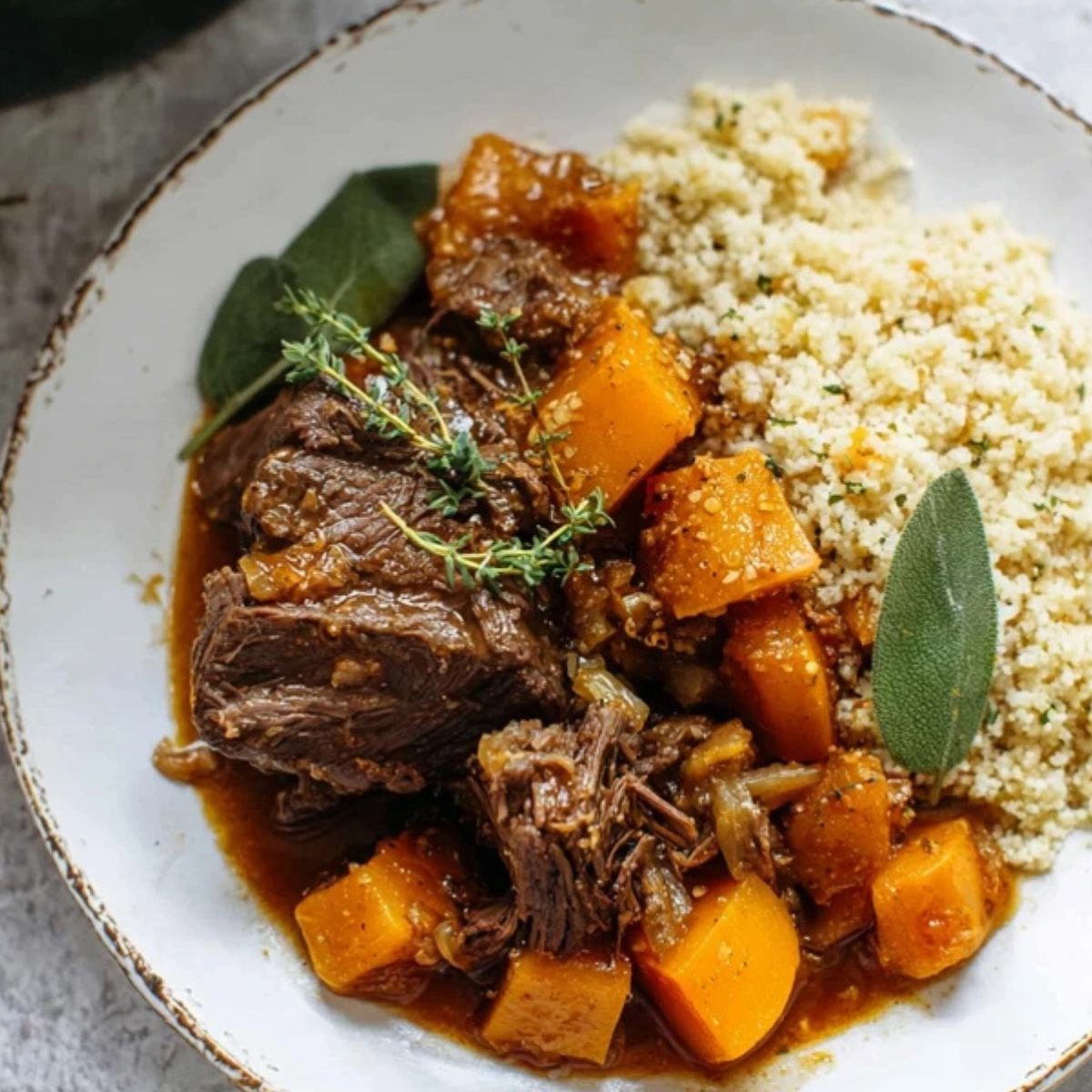 Cider Braised Pot Roast - Delicious Fall Recipe - Yummy Temple