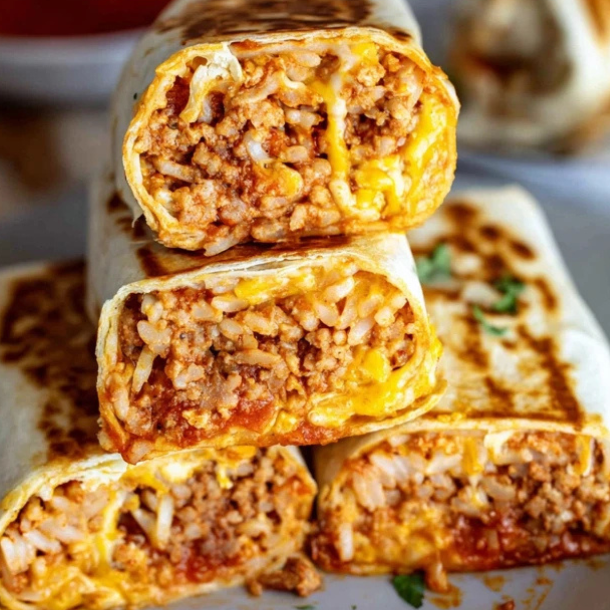 Grilled Cheese Burrito – Easy Copycat Recipe - Yummy Temple