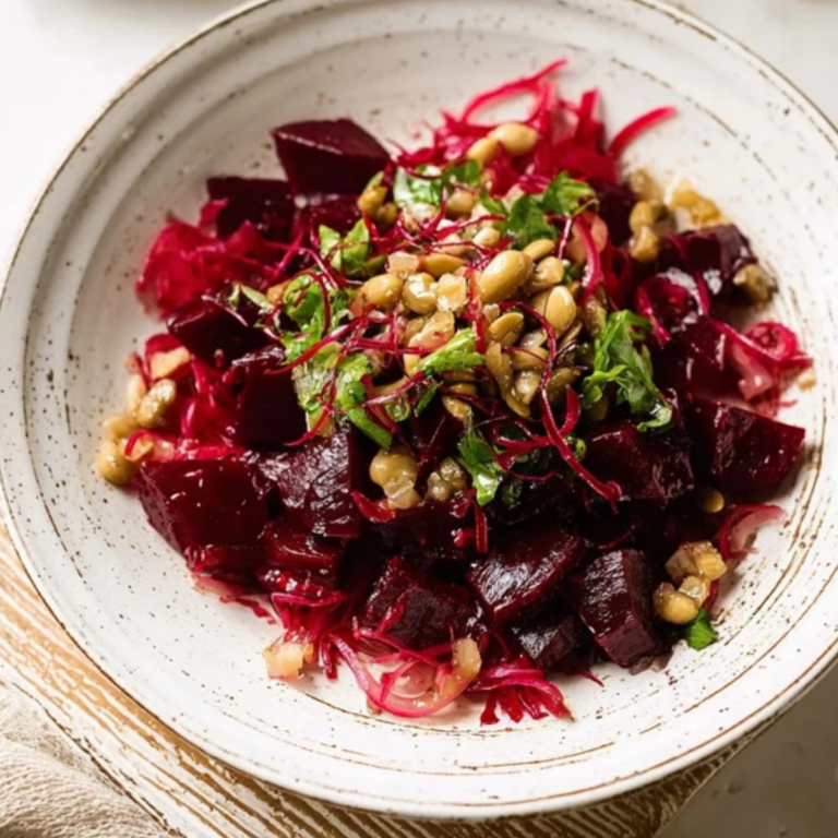 Pickled Beet Salad – Best Easy Vegan Side - Yummy Temple