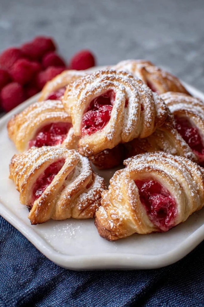 Raspberry Danish – Easy & Flaky Bakery-Style Treat - Yummy Temple