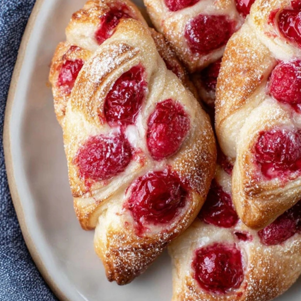 Raspberry Danish – Easy & Flaky Bakery-Style Treat - Yummy Temple