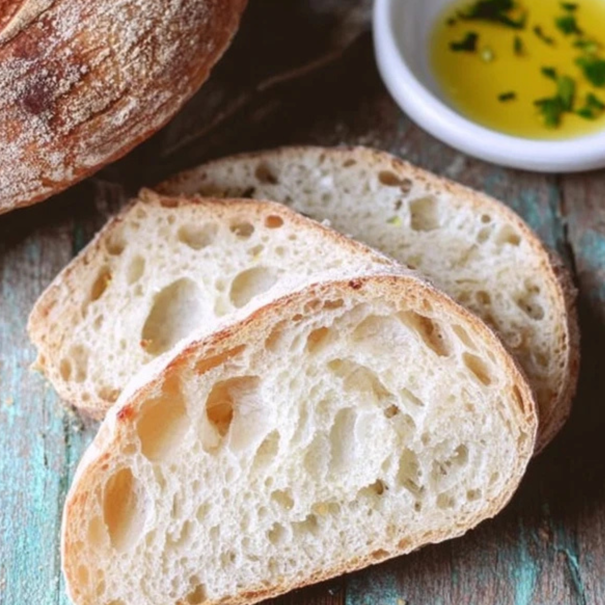 Rustic Italian Crusty Bread Recipe – Simple & Delicious - Yummy Temple