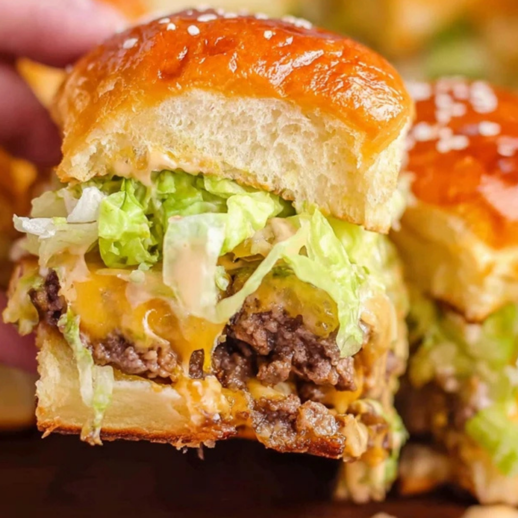 Big Mac Sliders – Delicious Miniature Burgers for Any Occasion - Yummy ...