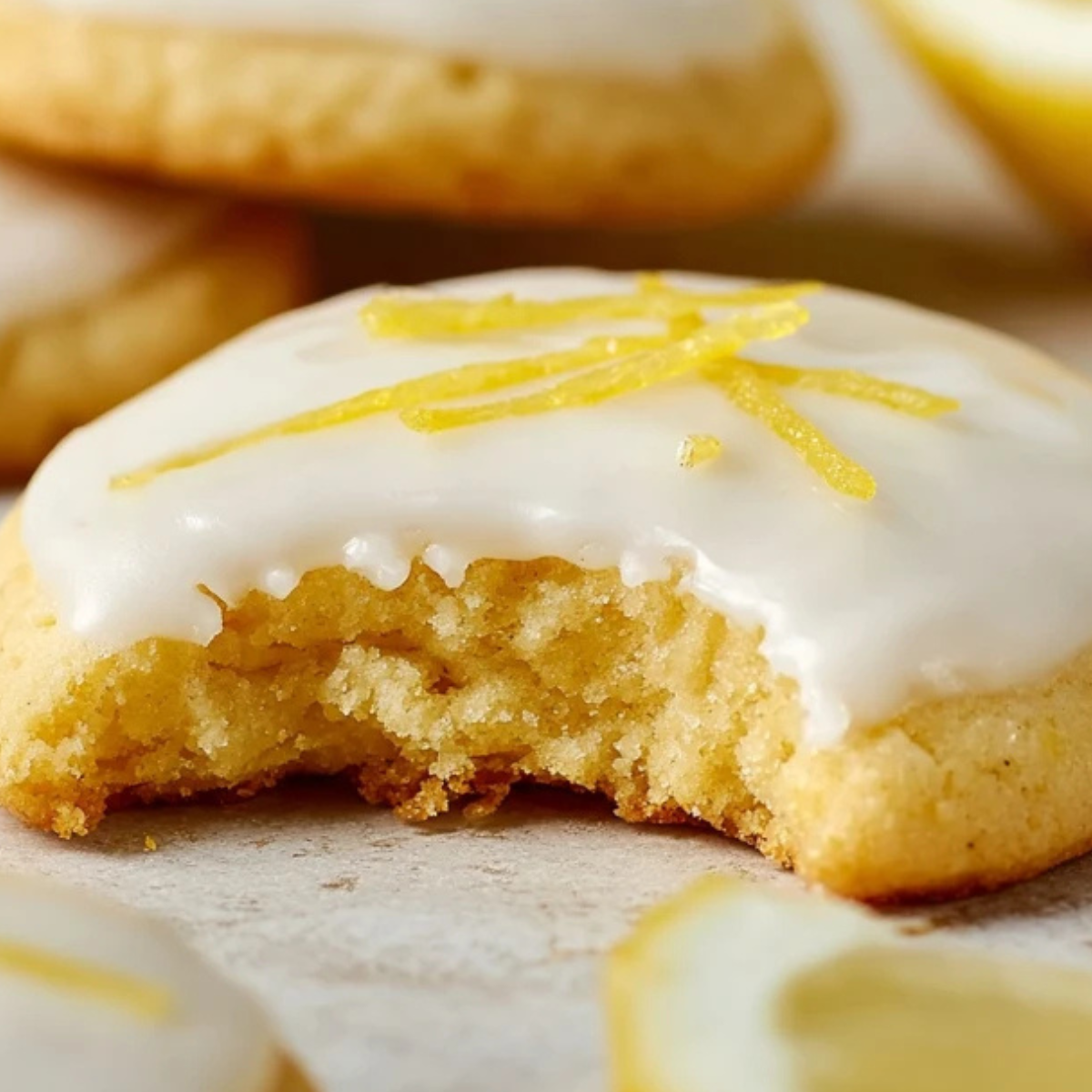 Glazed Lemon Cookies – Easy Bakery-Style Favorite - Yummy Temple